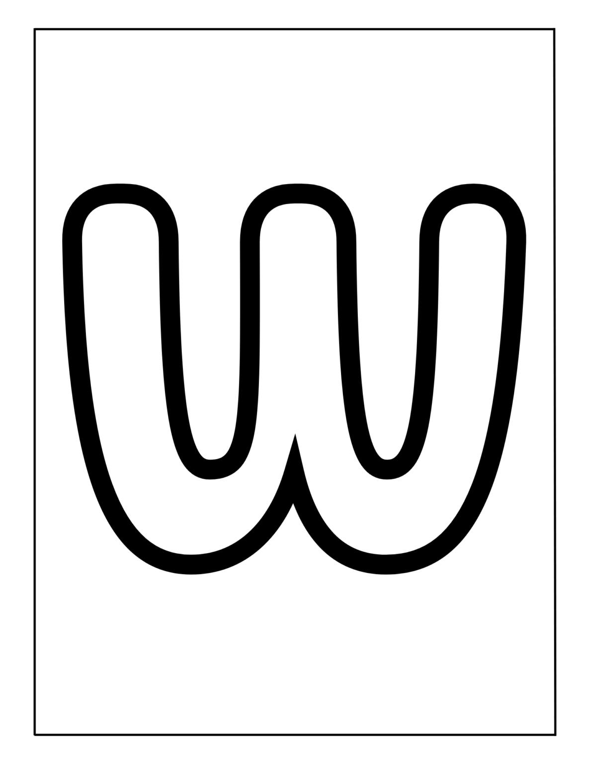 Alphabet Coloring Pages A-Z - Free Printable