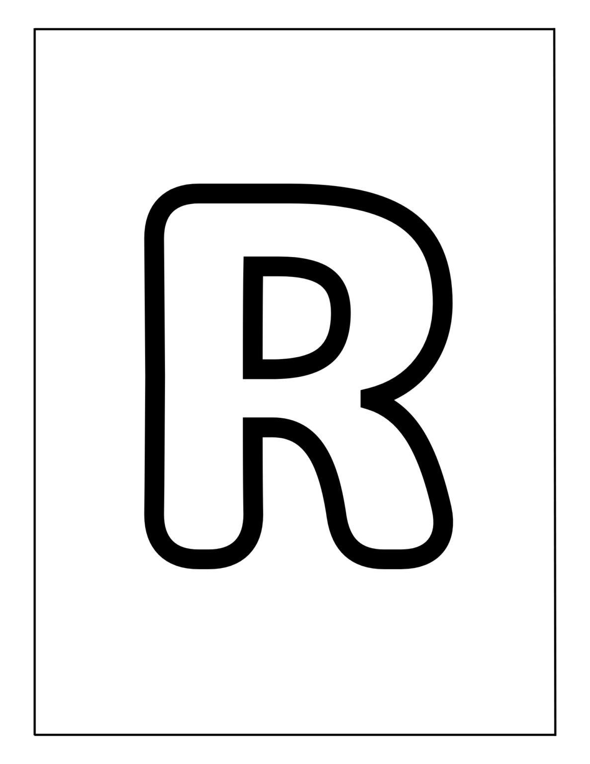 Abecedario para colorear(26 Letra)