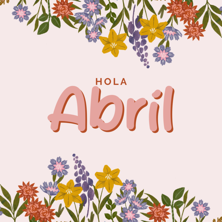 Hola Abril Imágenes
