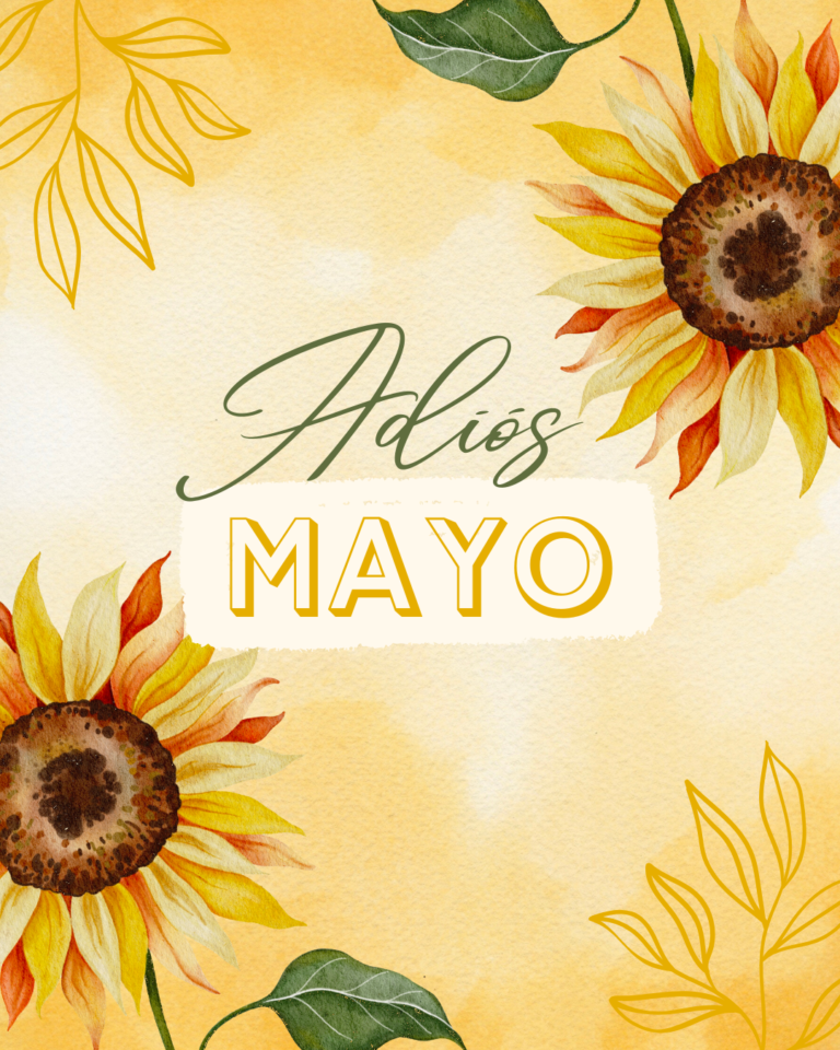 Adiós mayo[5+Imagenes]